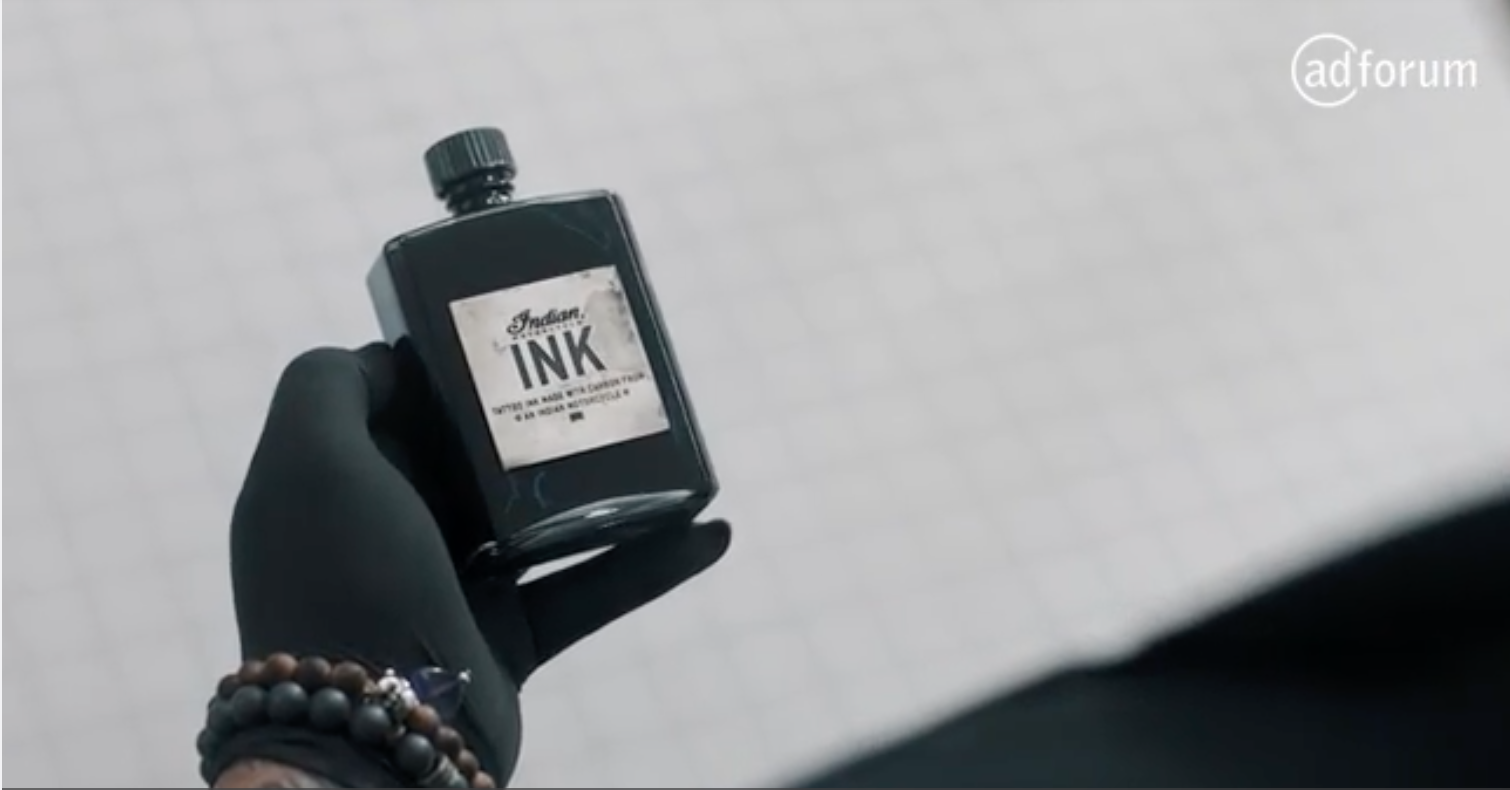 Team One on the Indian Motorcycle "Indian Motorcycle Ink" Campaign ...